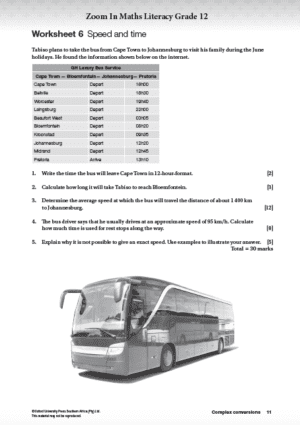 Mathematical Literacy - Oxford University Press Southern Africa