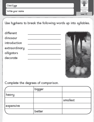Free worksheets: Oxford Reading Tree Archives - Oxford University Press ...