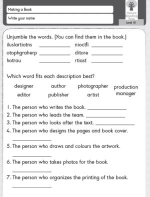 Free worksheets: Oxford Reading Tree Archives - Oxford University Press ...
